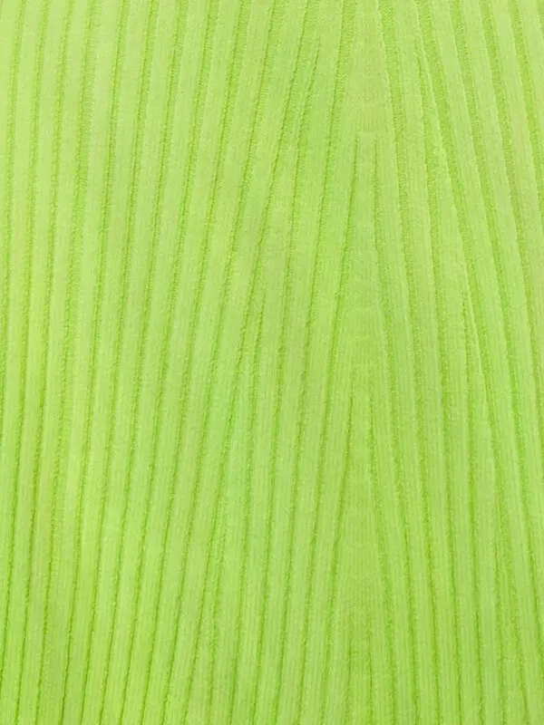 Simkhai Ribbed A-line Midi Skirt