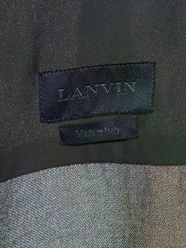 LANVIN Sleeveless Band Collar Shirt