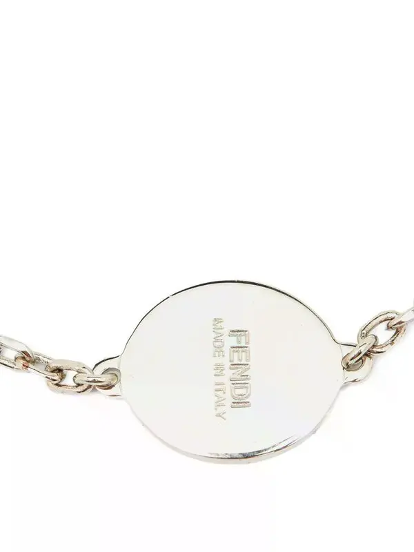 Fendi Ff-tag Chain Bracelet
