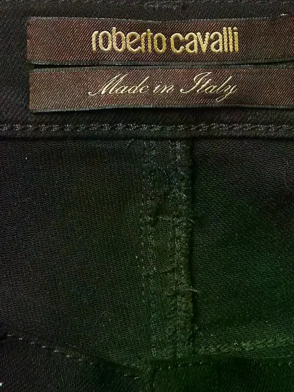 Roberto Cavalli Sequin-embellished Jeans