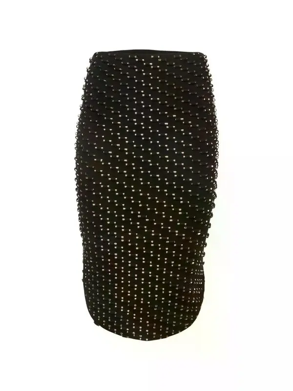 Kenzo Studded Knit Skirt - Black