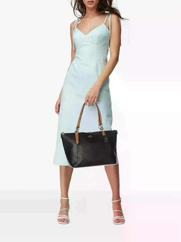 COACH VINTAGE Ava Leather Tote Bag