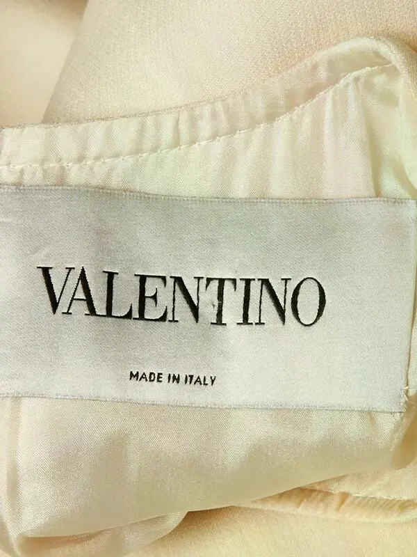 Valentino Garavani Cream White Pocket Mini Dress