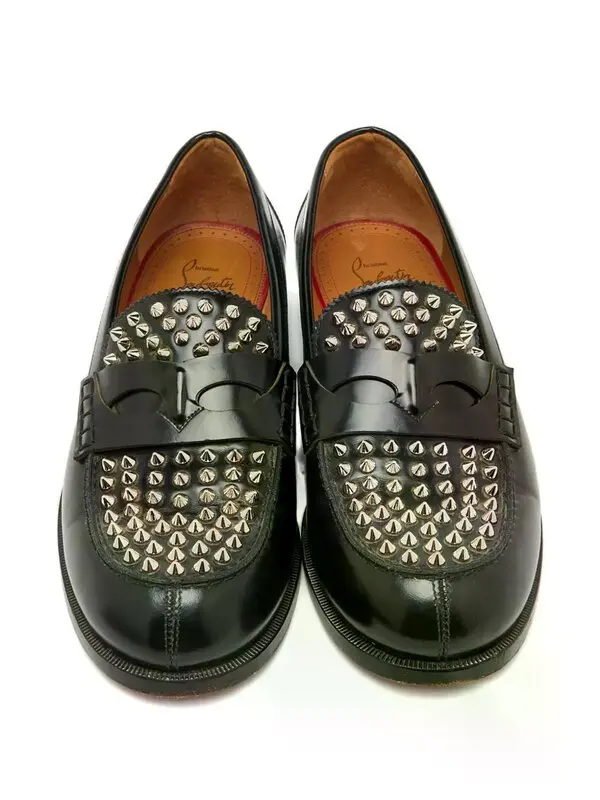 CHRISTIAN LOUBOUTIN Montezupik Spike Loafers