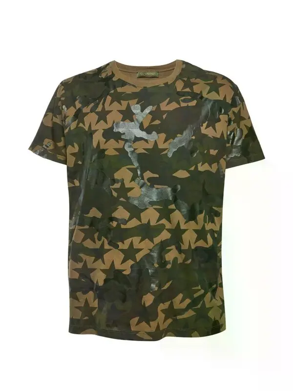 Valentino Garavani Star-print T-shirt - Green