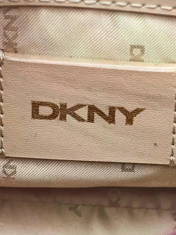 Dkny Croc-embossed Top Handle Bag