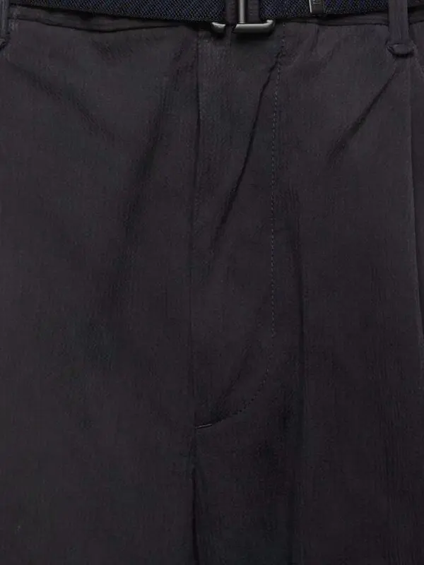 Giorgio Armani Belted Pleated Shorts