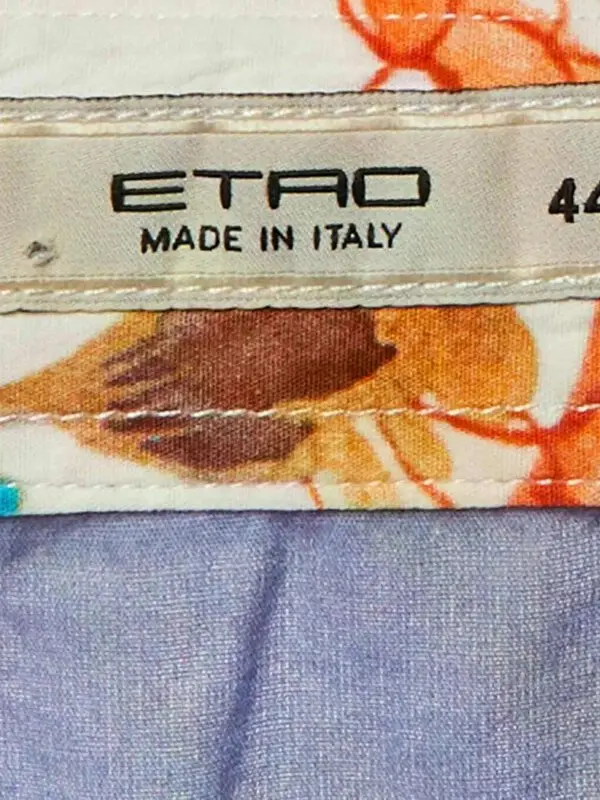 Etro Paisley Print Button-front Shirt