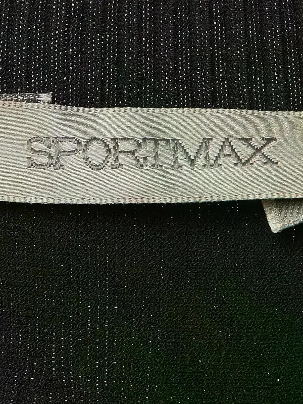 Sportmax Flared Knit Mini Dress