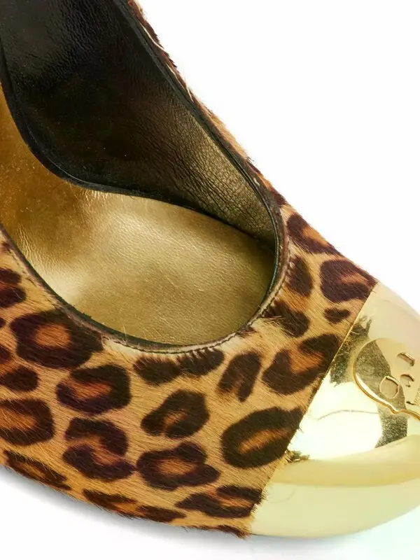 Philipp Plein Leopard-print Platform Pumps
