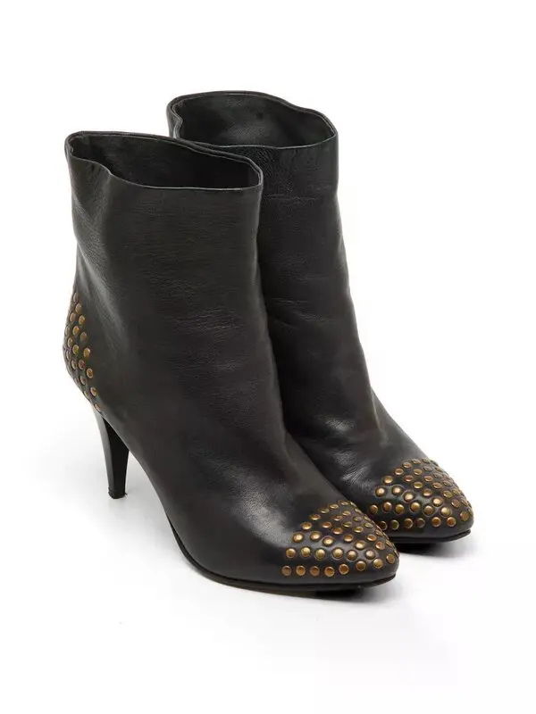 See By Chloé Leather Heeled Ankle Boots