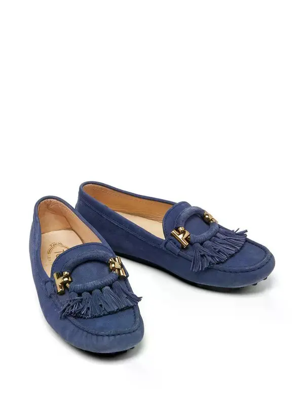 TOD'S Suede Loafers - Blue