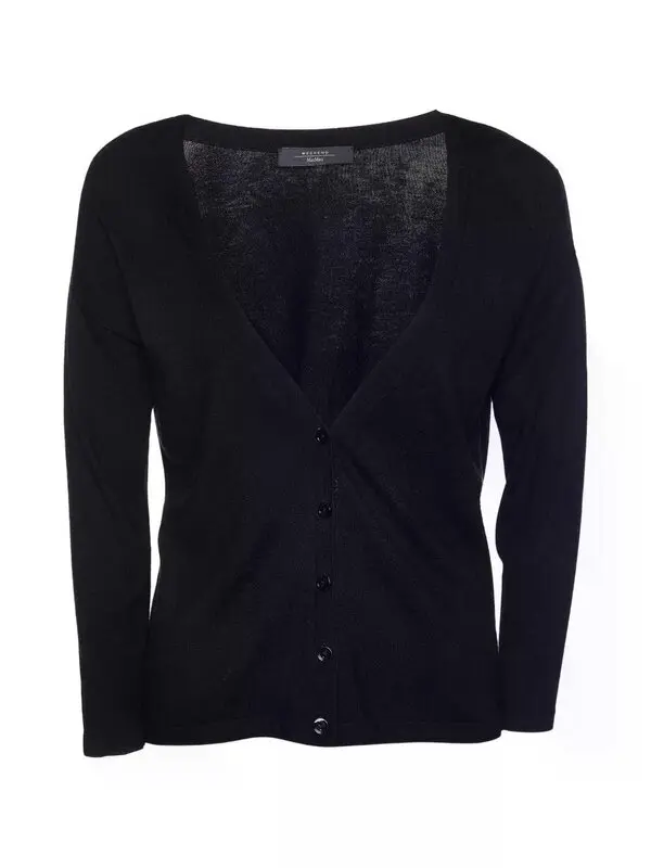 Max Mara Knit Button-front Cardigan