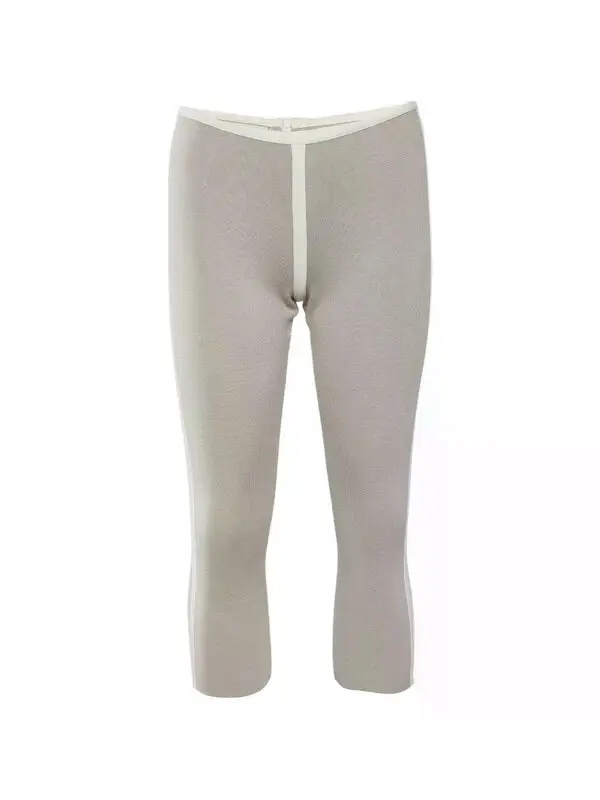 Marni Beige Knit Cropped Trousers