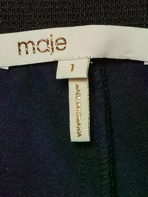 Maje Polga Side-stripe Trousers