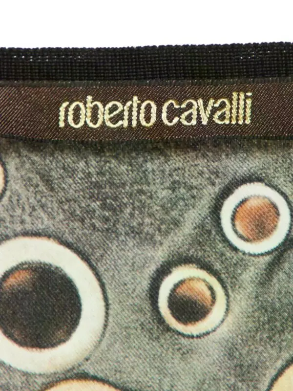 Roberto Cavalli Eyelet Detail Blouse