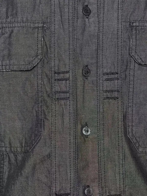 Just Cavalli Pintuck-detail Button-down Shirt