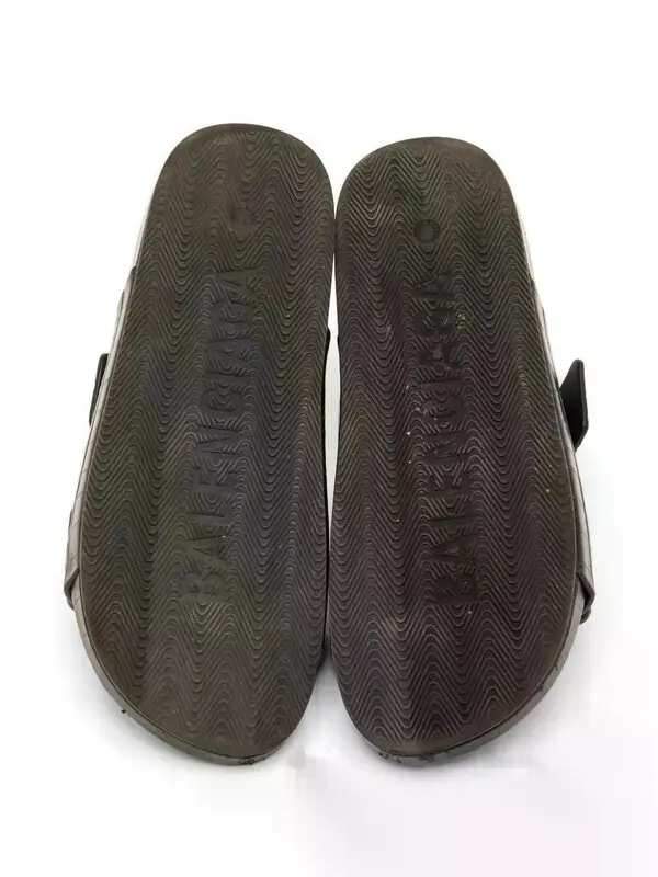 Balenciaga Mallorca Buckle Slide Sandals