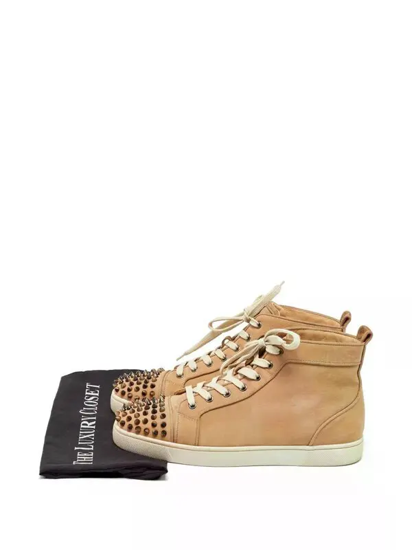 CHRISTIAN LOUBOUTIN Spiked High-top Sneakers