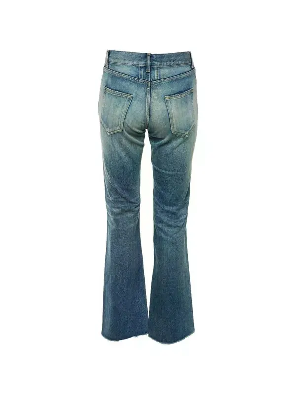 Saint Laurent Flared Jeans - Blue