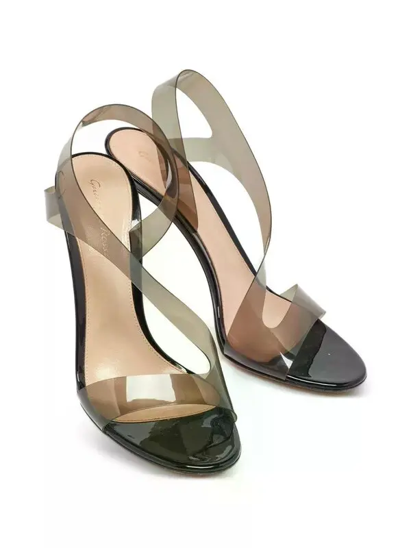GIANVITO ROSSI Metropolis Slingback Heeled Sandals