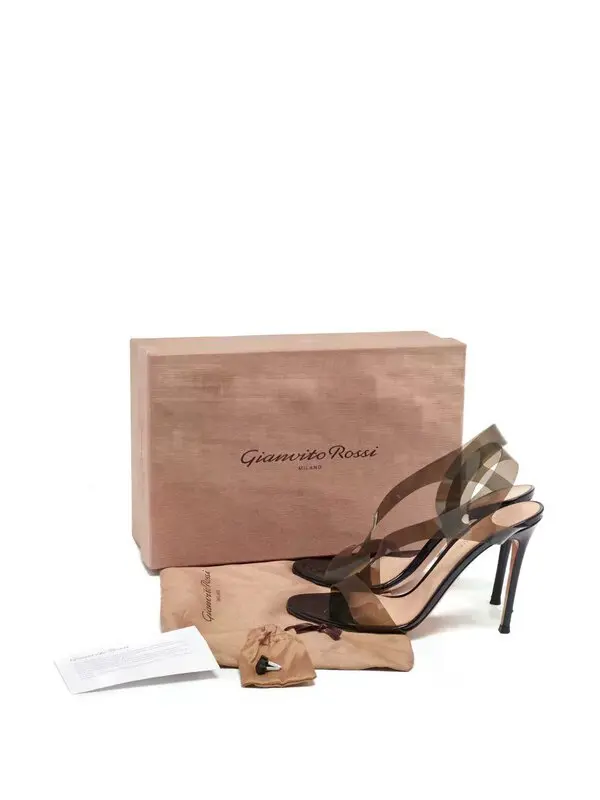 GIANVITO ROSSI Metropolis Slingback Heeled Sandals