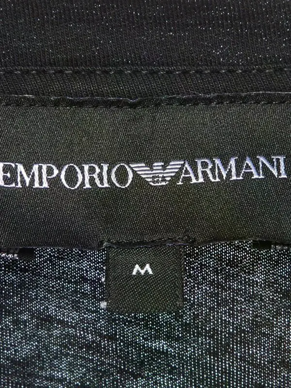Emporio Armani 2018 Logo-embroidered T-shirt