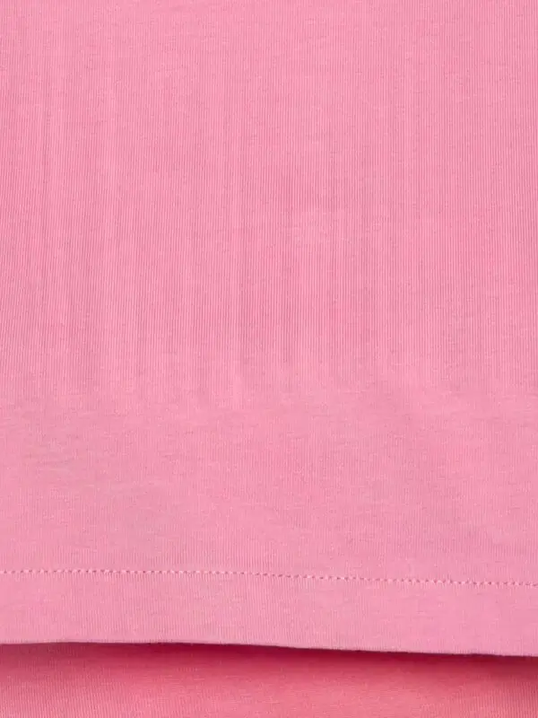 Jacquemus Layered Cropped T-shirt - Pink