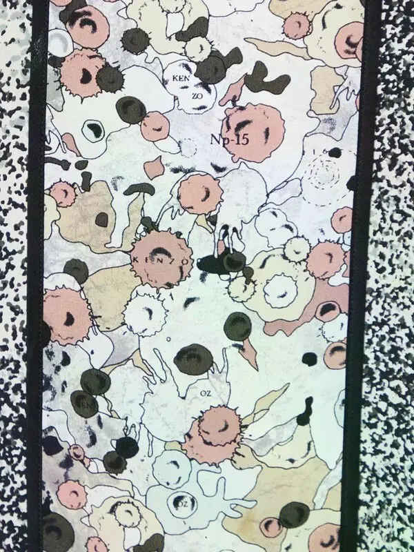 Kenzo Printed Silk Top