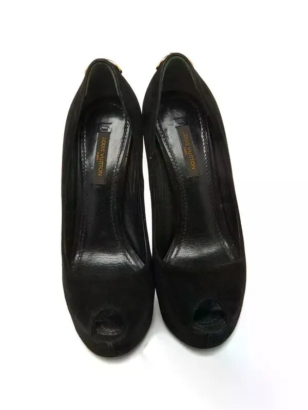 LOUIS VUITTON Peep-toe Pumps