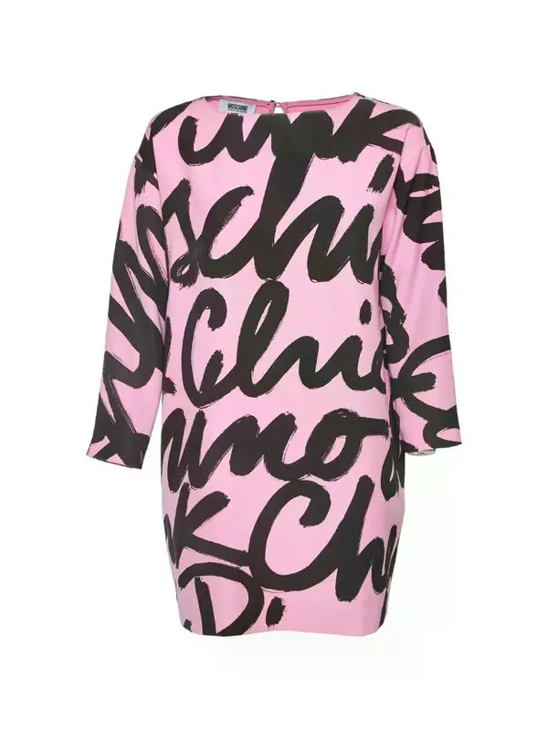 Moschino Logo Print Tunic