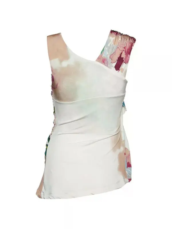 Just Cavalli Printed Draped Top
