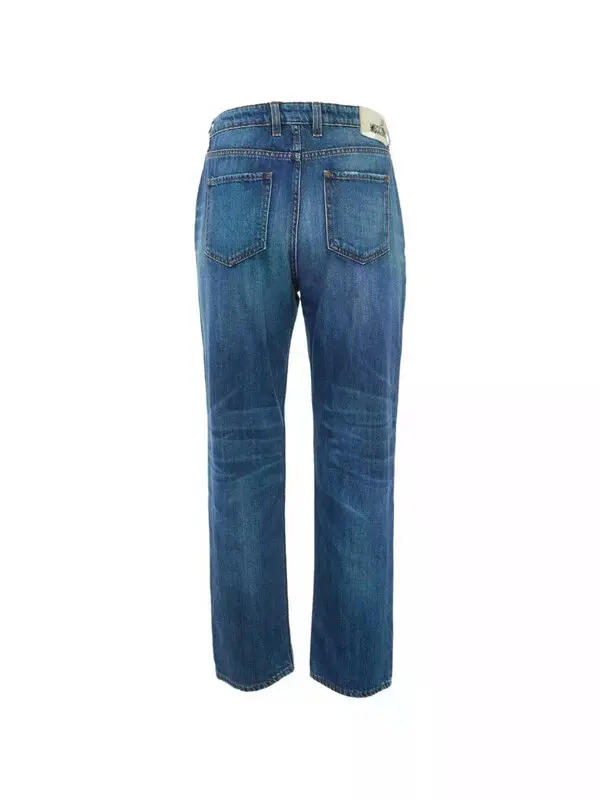 Moschino Distressed Denim Jeans