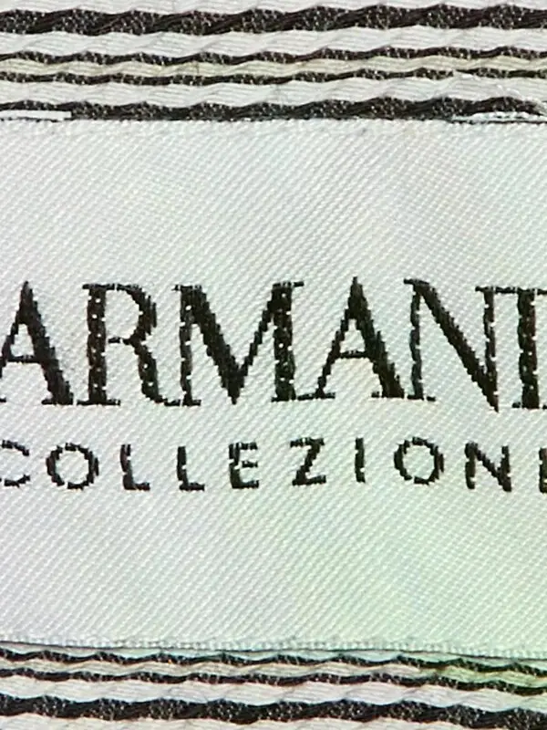 ARMANI Striped Seersucker Shirt
