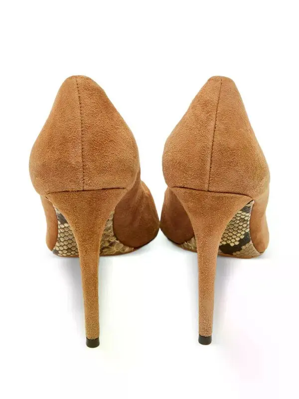 ALEXANDRE BIRMAN Suede Pointed-toe Stiletto Pumps