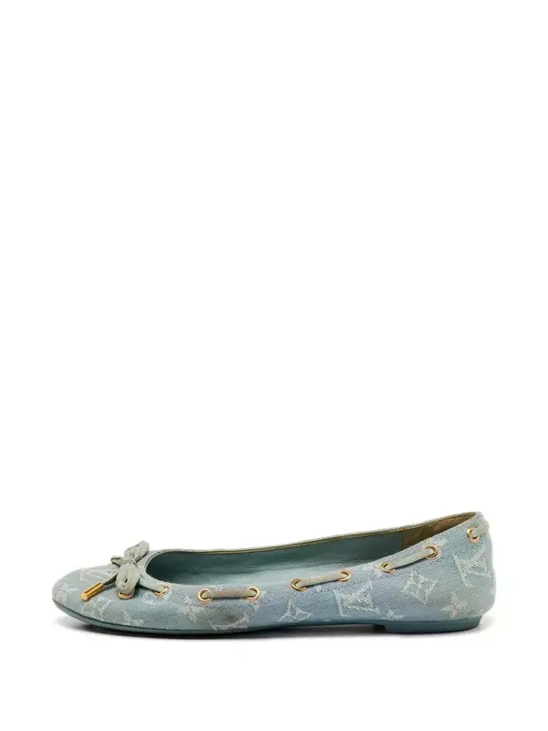 LOUIS VUITTON Monogram Oasis Ballet Flats