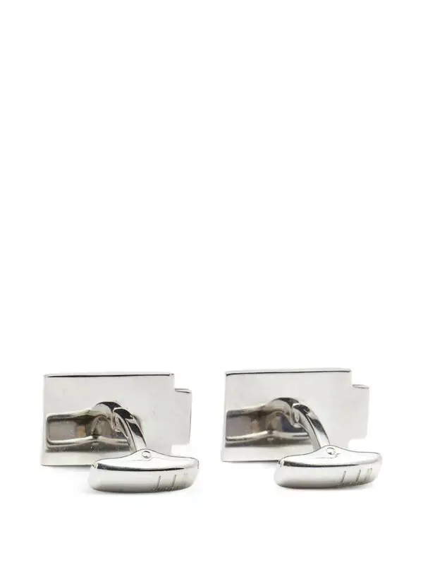Dunhill Rectangle Stainless Steel Cufflinks