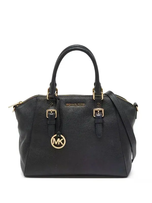 Michael Kors Medium Logo-detail Tote Bag - Black