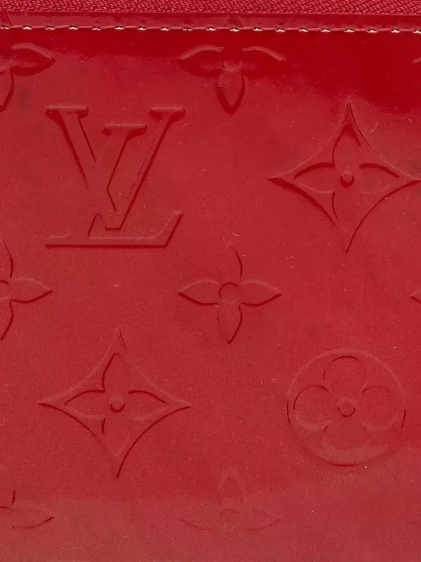 LOUIS VUITTON 2008 Monogram Vernis Zippy Leather Wallet