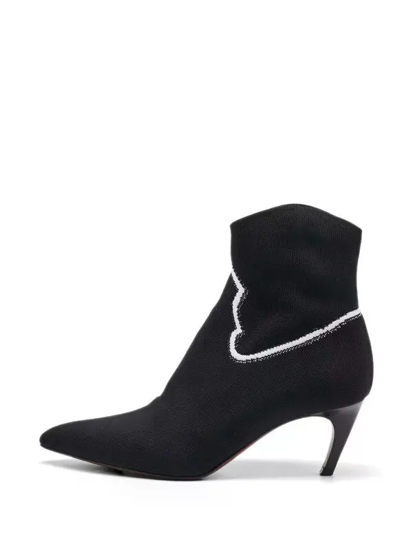 Dior Stretch-knit Cowboy Boots
