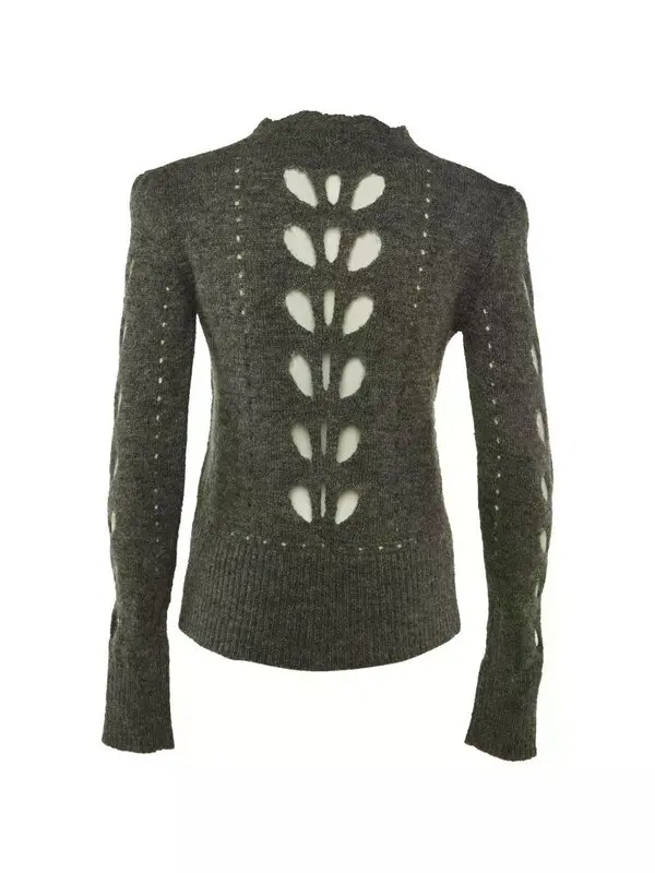 ISABEL MARANT VINTAGE Cut-out Detail Knitted Sweater