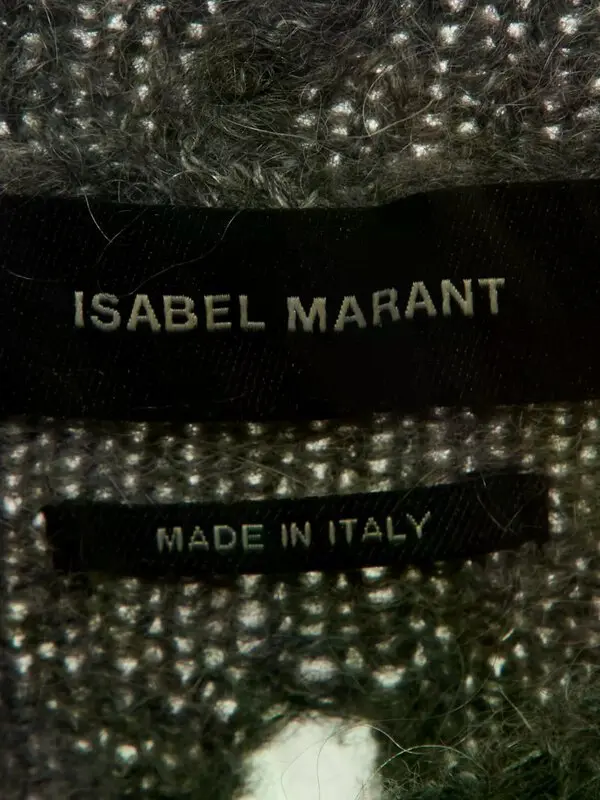 ISABEL MARANT VINTAGE Cut-out Detail Knitted Sweater