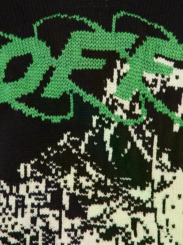 Off-White Ruined Factory Crew-neck Sweater