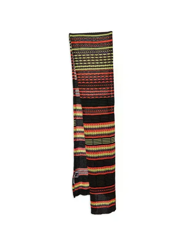 Missoni Patterned Knit Scarf
