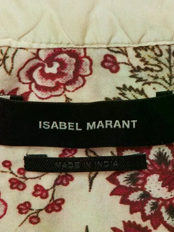 ISABEL MARANT VINTAGE Floral-print Cotton Blouse