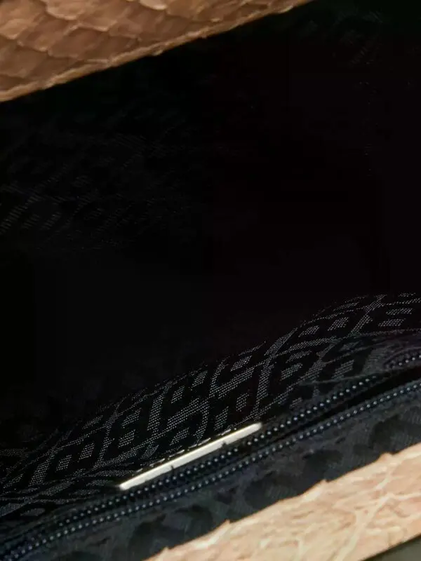 Bally Watersnake Leather Shoulder Bag