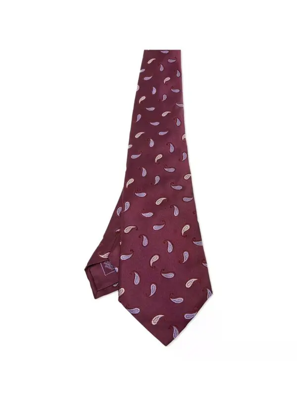 Brioni Paisley Silk Tie