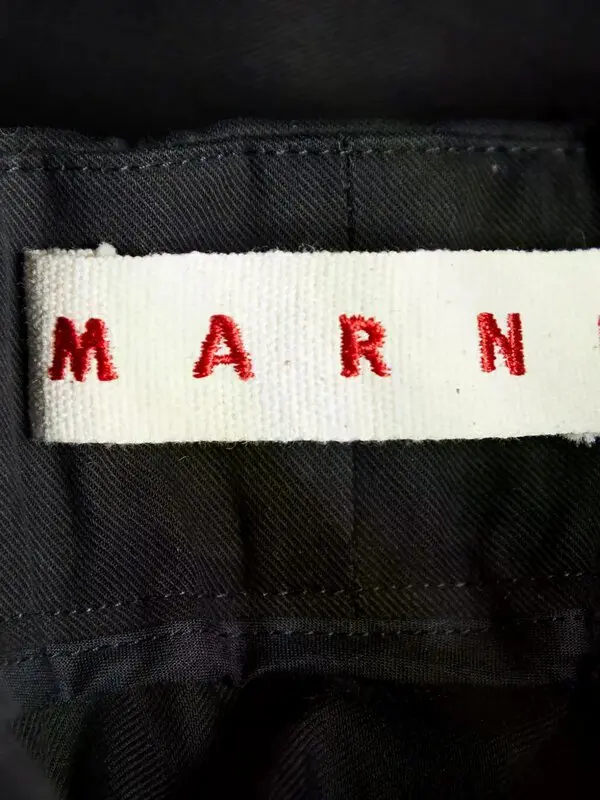 Marni Elasticated-waist Zip-fastening Trousers