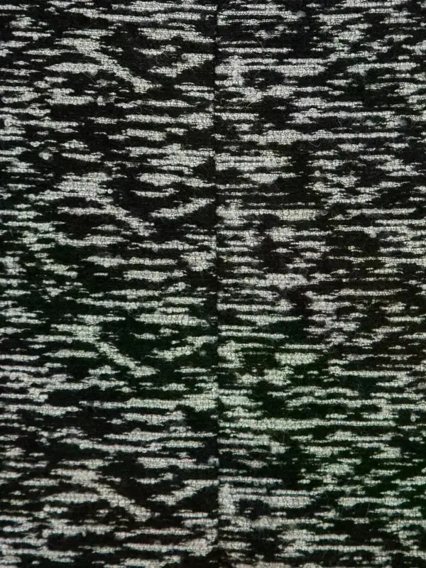 Just Cavalli Monochrome Tweed A-line Mini Skirt