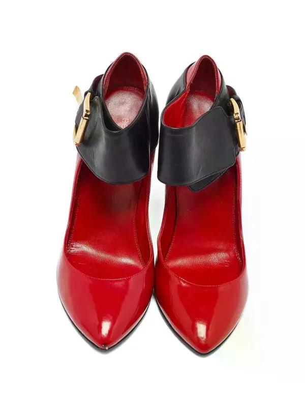 SERGIO ROSSI Ankle Strap Pumps